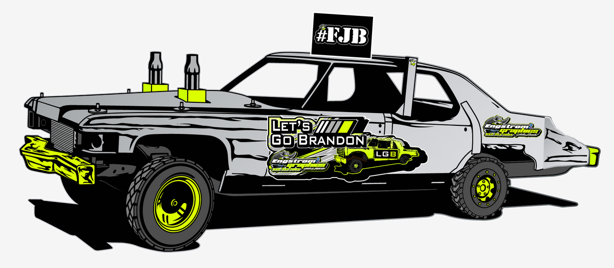 Let's Go Brandon - Imperial Door Wraps – Engstrom Graphics