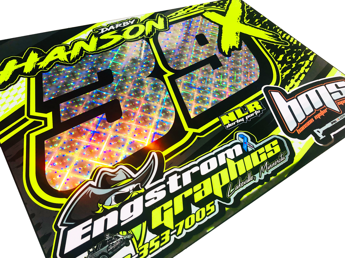 Custom Holographic Sign and Matching Standard Door Wraps – Engstrom ...